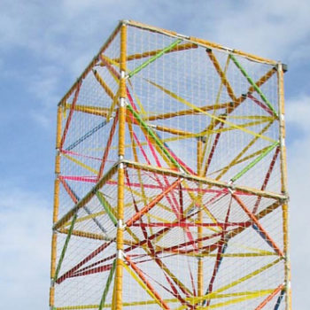 Double climbing cage - Vertical Industry